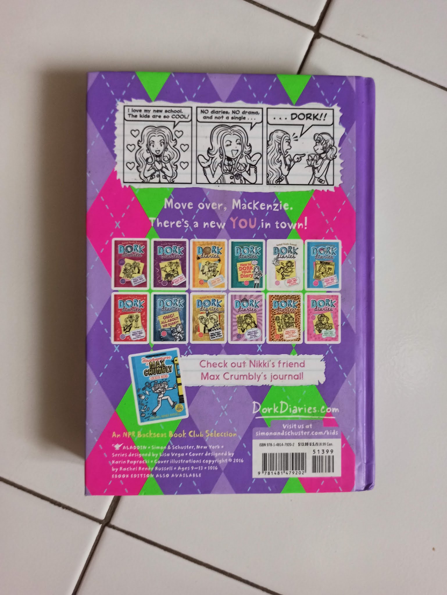Dork Diaries Tales from a Not-So-Friendly Frenemy [Preloved] | Aksiku Toko Buku Bekas Online