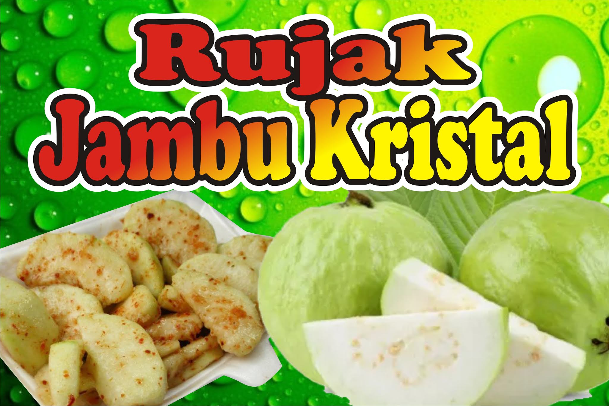 Download Contoh Banner Rujak Jambu Kristal - KARYAKU