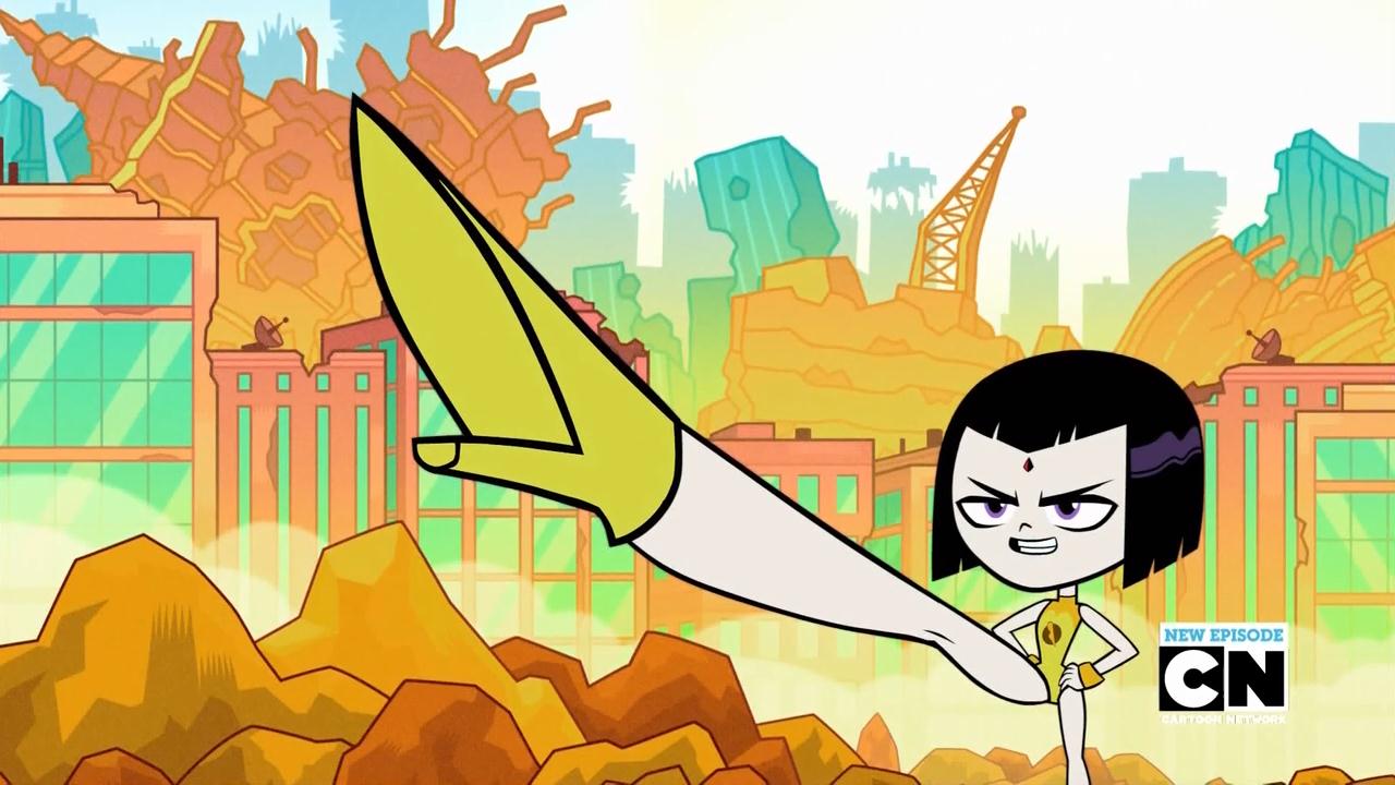 Anime Feet: Teen Titans Go!: Leg Day (Starfire and Raven)