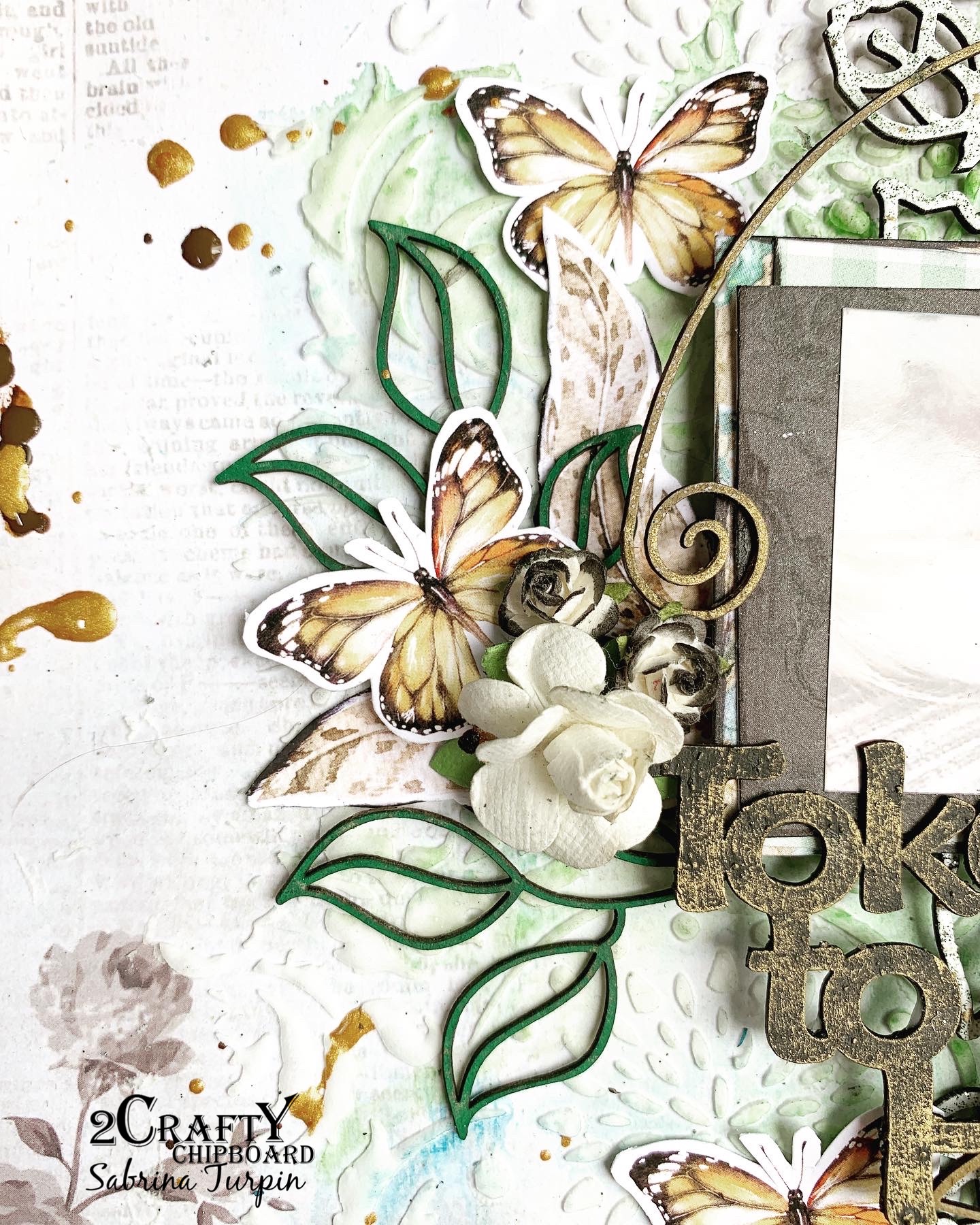 2 Crafty Chipboard : Token to my heart by Sabrina Turpin