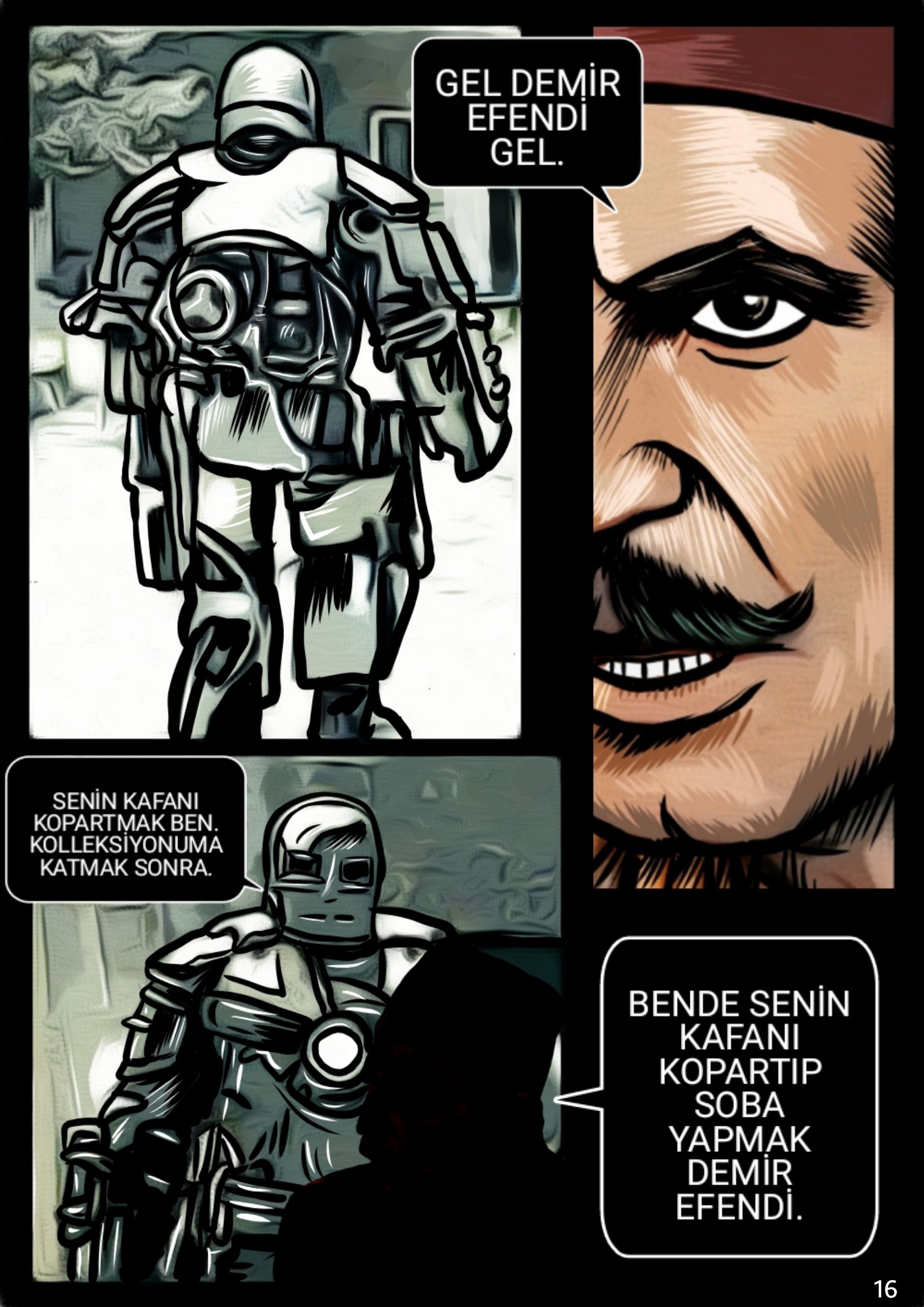 ALEM ÇİZGİ ROMAN: HALİL HALİD / DÜŞMAN DEMİR EFENDİ