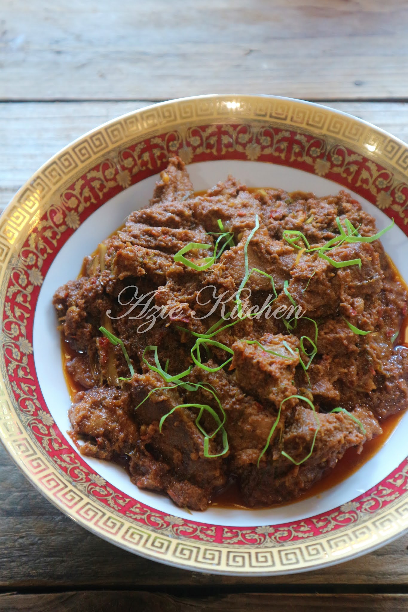Rendang Pedas Daging Perak Untuk Hari Raya Aidil Adha - Azie Kitchen