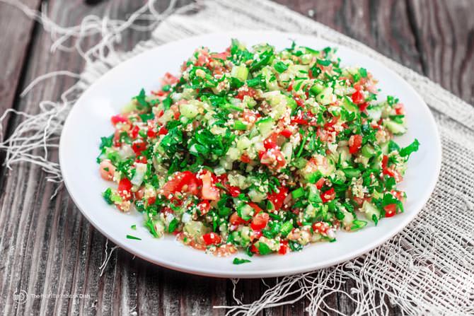 Tabouli Salad Recipe (Tabbouleh) Recipe | LEBANESE RECIPES