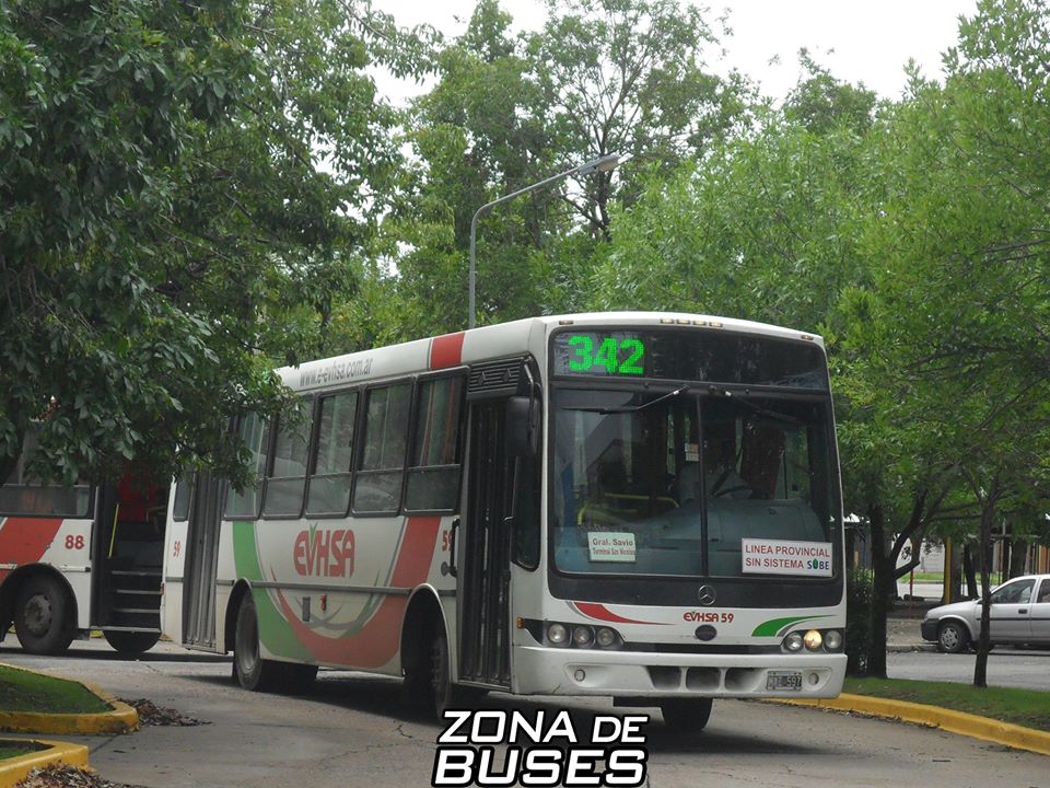 Colectibus - Zona de Buses: LINEA 342