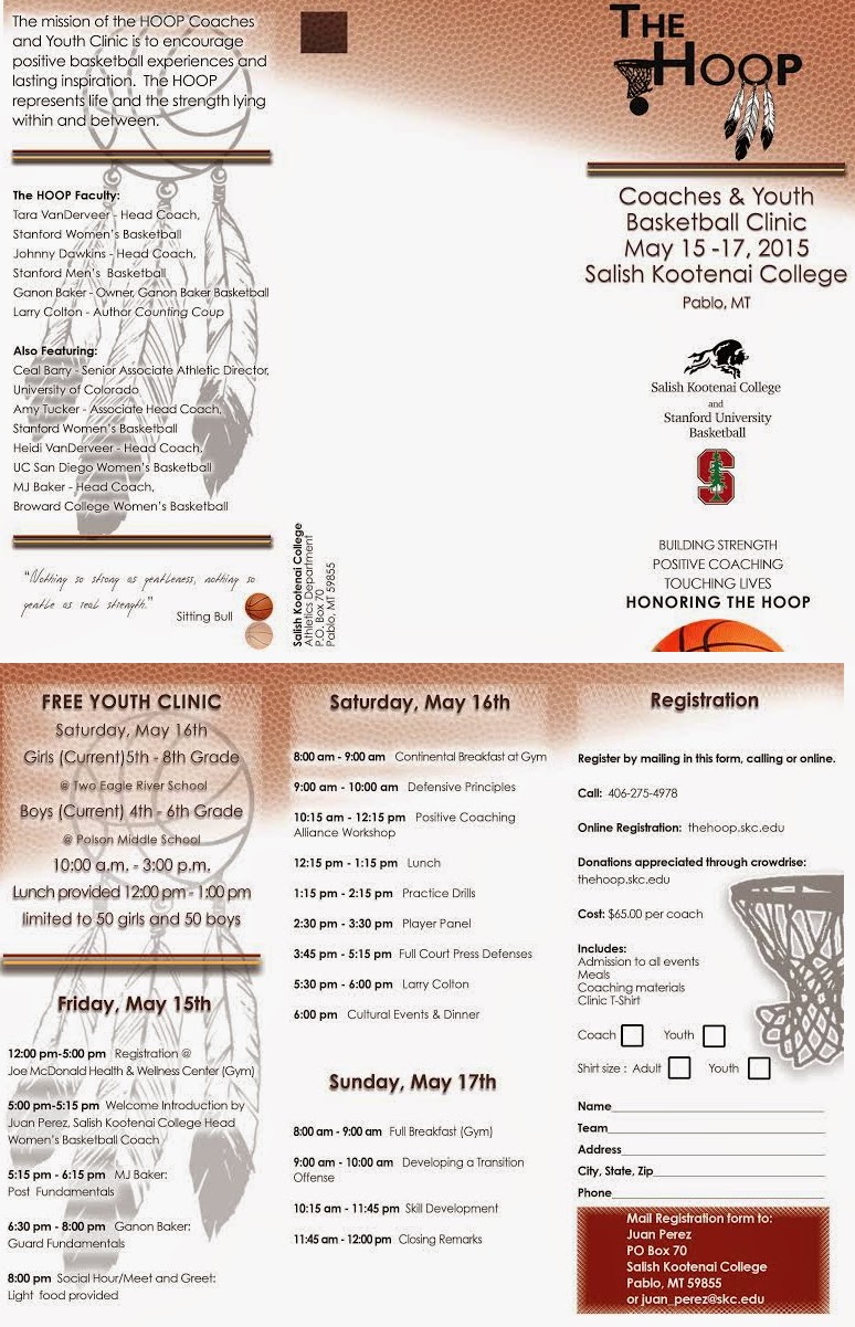 Stanford FBC: Stories of the Season: The Hoop Coaches and Youth Clinic