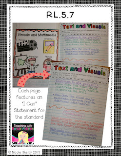 Teaching with Blonde Ambition: 5th Grade Reading Interactive Notebook ...