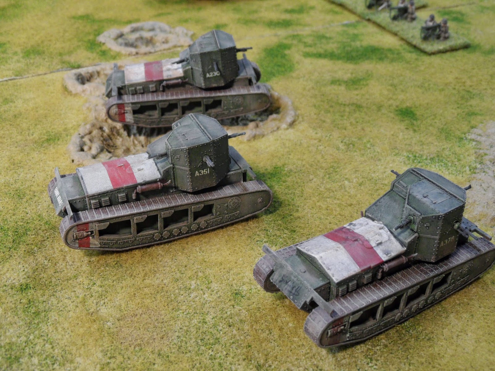 Anton's Wargame Blog: Great War Tanks in 1/72 - 20mm