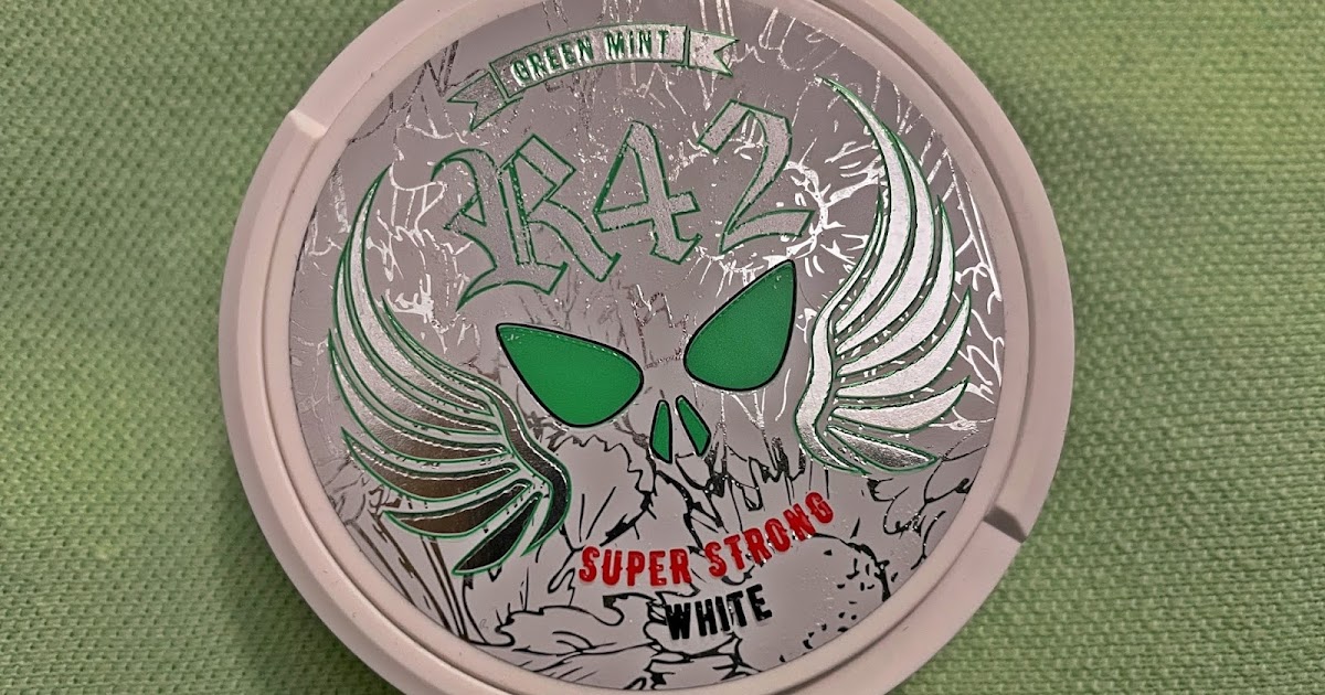 R42 Green Mint (Super Strong) White - Review. 16 July 2018.