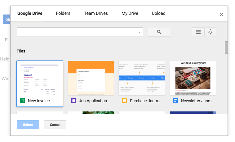 Google drive apps infographic - advisorssas