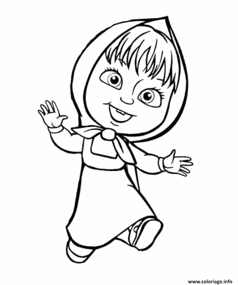 Aprende Brincando: Colorir a Masha e o Urso