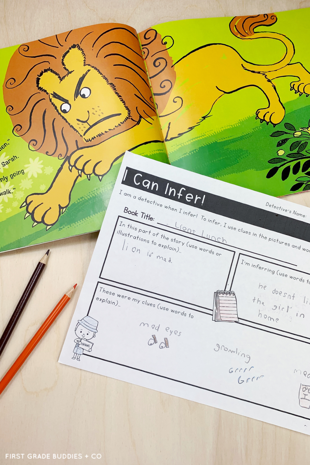 Reading Comprehension Response Sheets for ANY BOOK! | First Grade Buddies