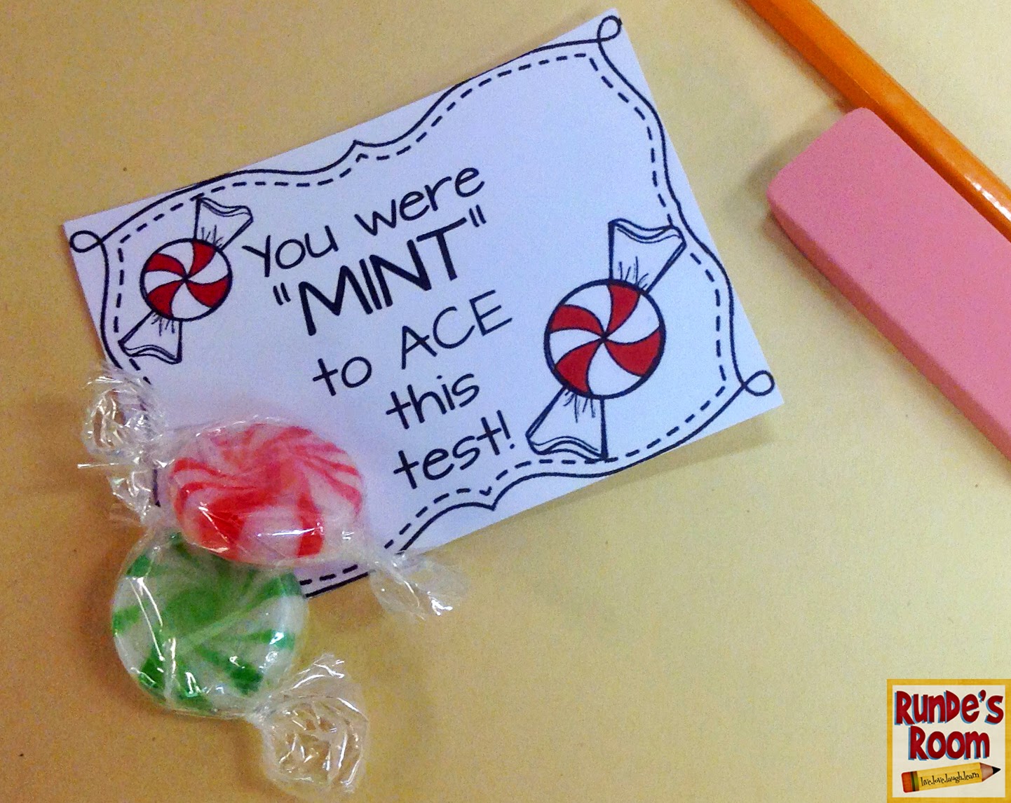 Some Sweet Testing Encouragement | RUNDE'S ROOM