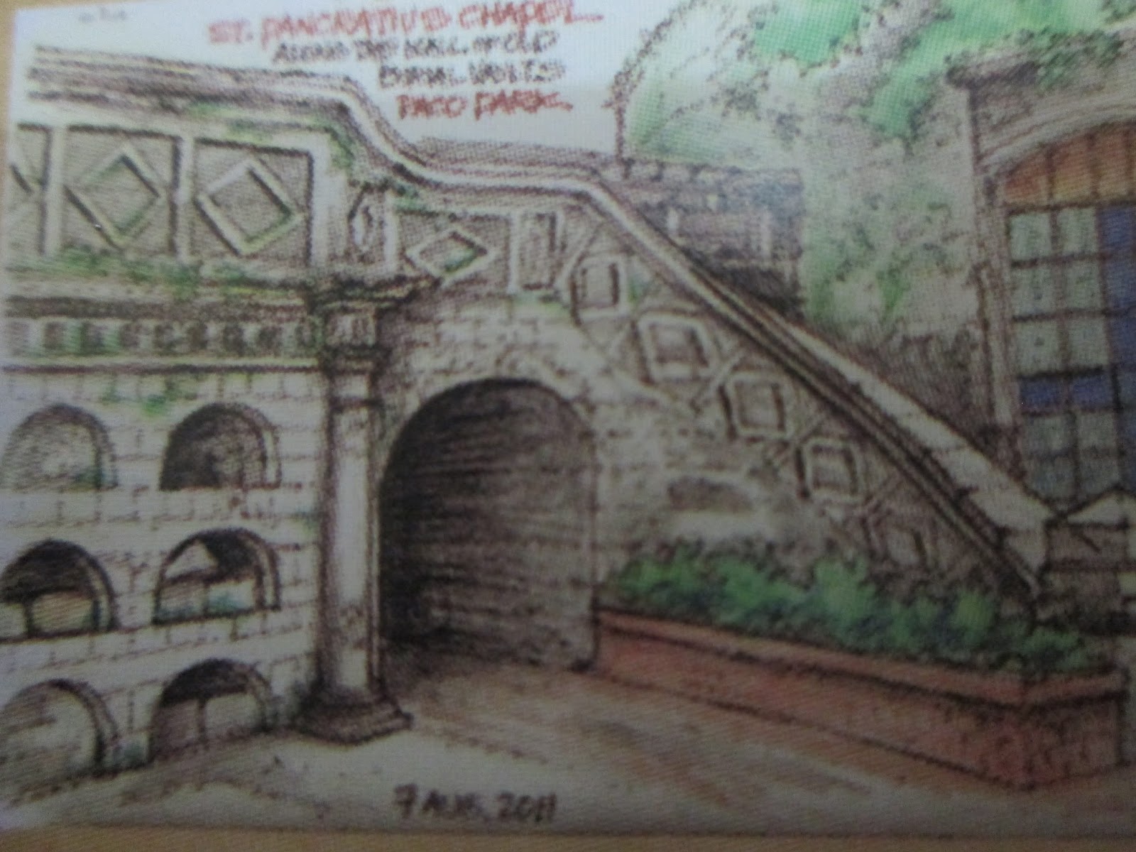 Historical Landmarks In Paco Manila, Philippines: Paco Park (Cemetery)