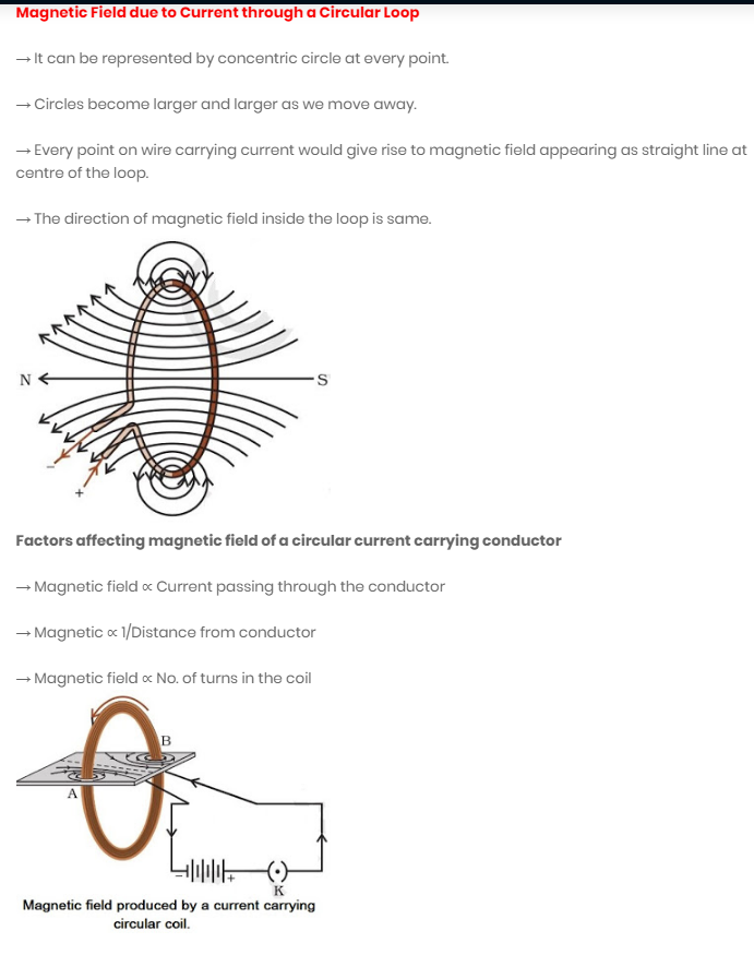 APS, Golconda | Priyanka Gupta: CLASS 10 / PHYSICS / MAGNETIC EFFECTS ...