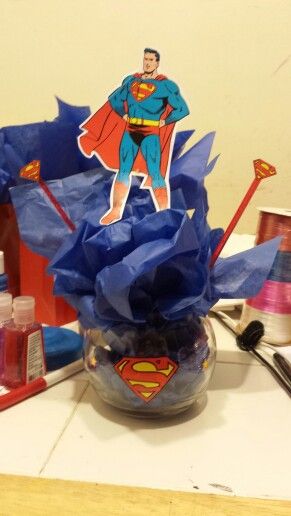 113 ideas para decorar una Fiesta de Superman