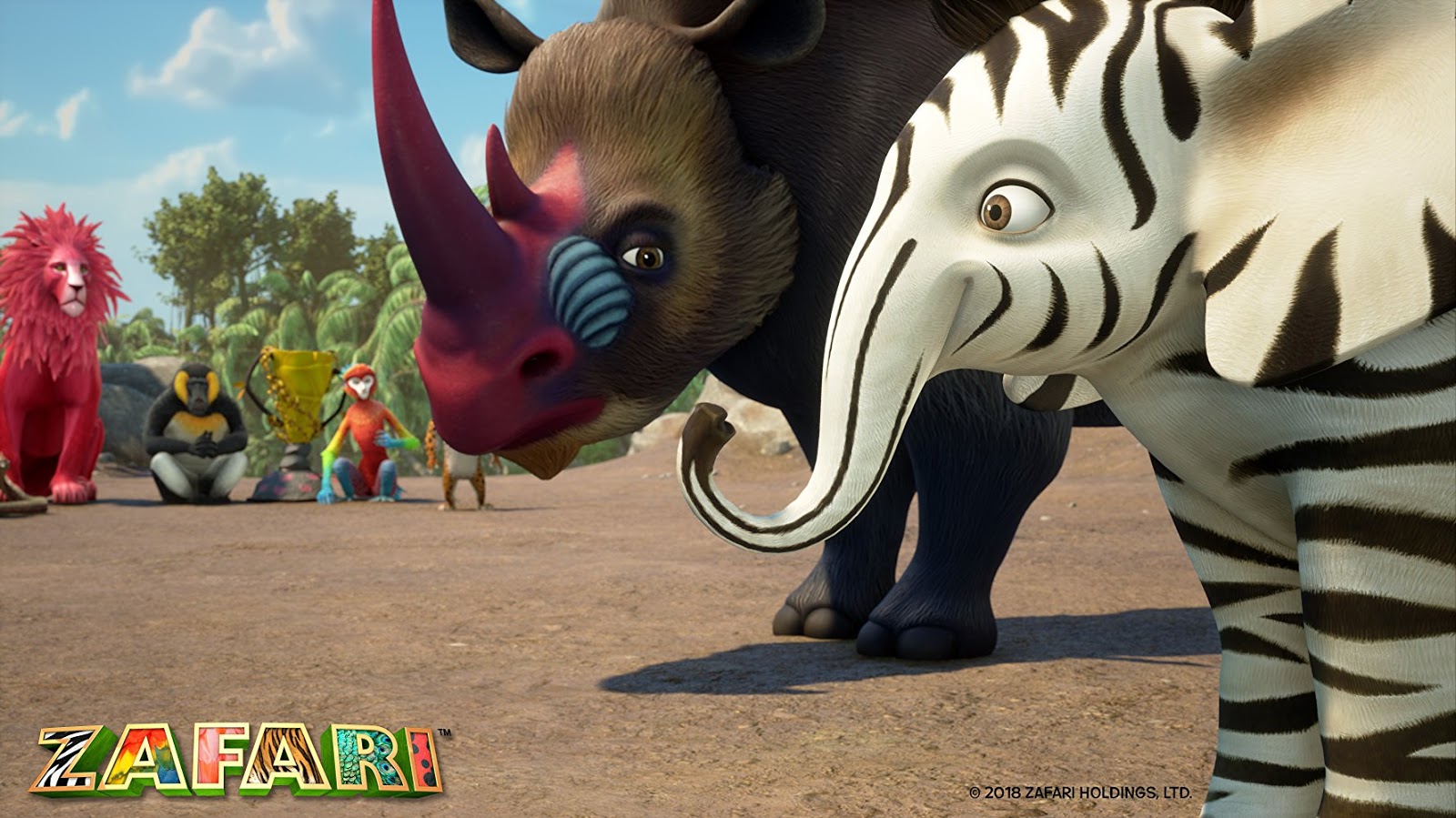 Zee Risek art blog: Another Zafari screenshot