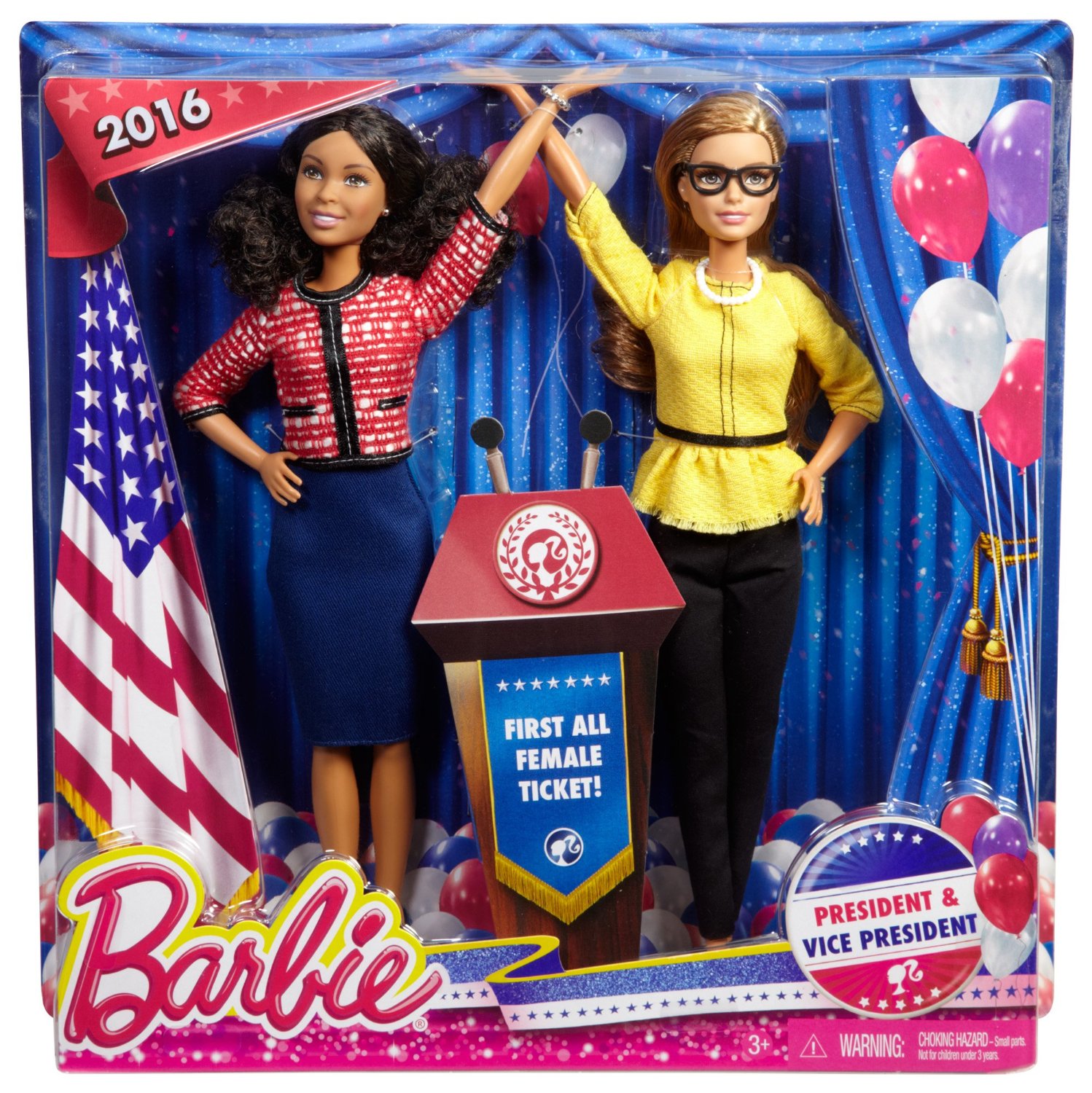 Black Doll Collecting: 2016 Barbie for President and Vice President