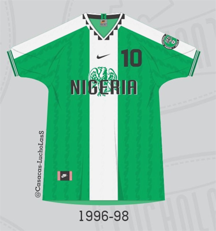 Full Nigeria Kit History 1949-2020 - Footy Headlines