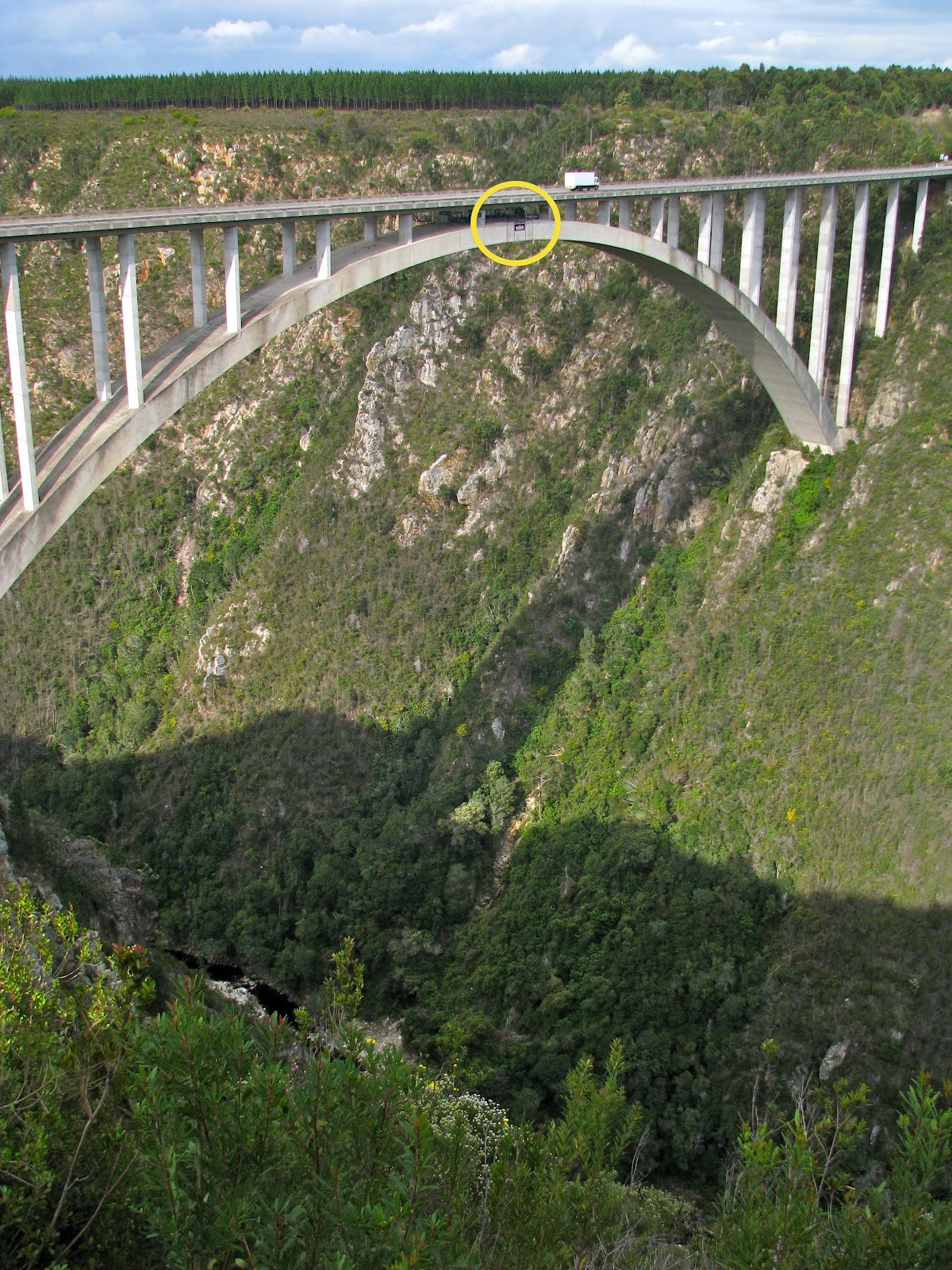 Saltos de Bungee Jump em Cape Town | Optima Intercâmbio