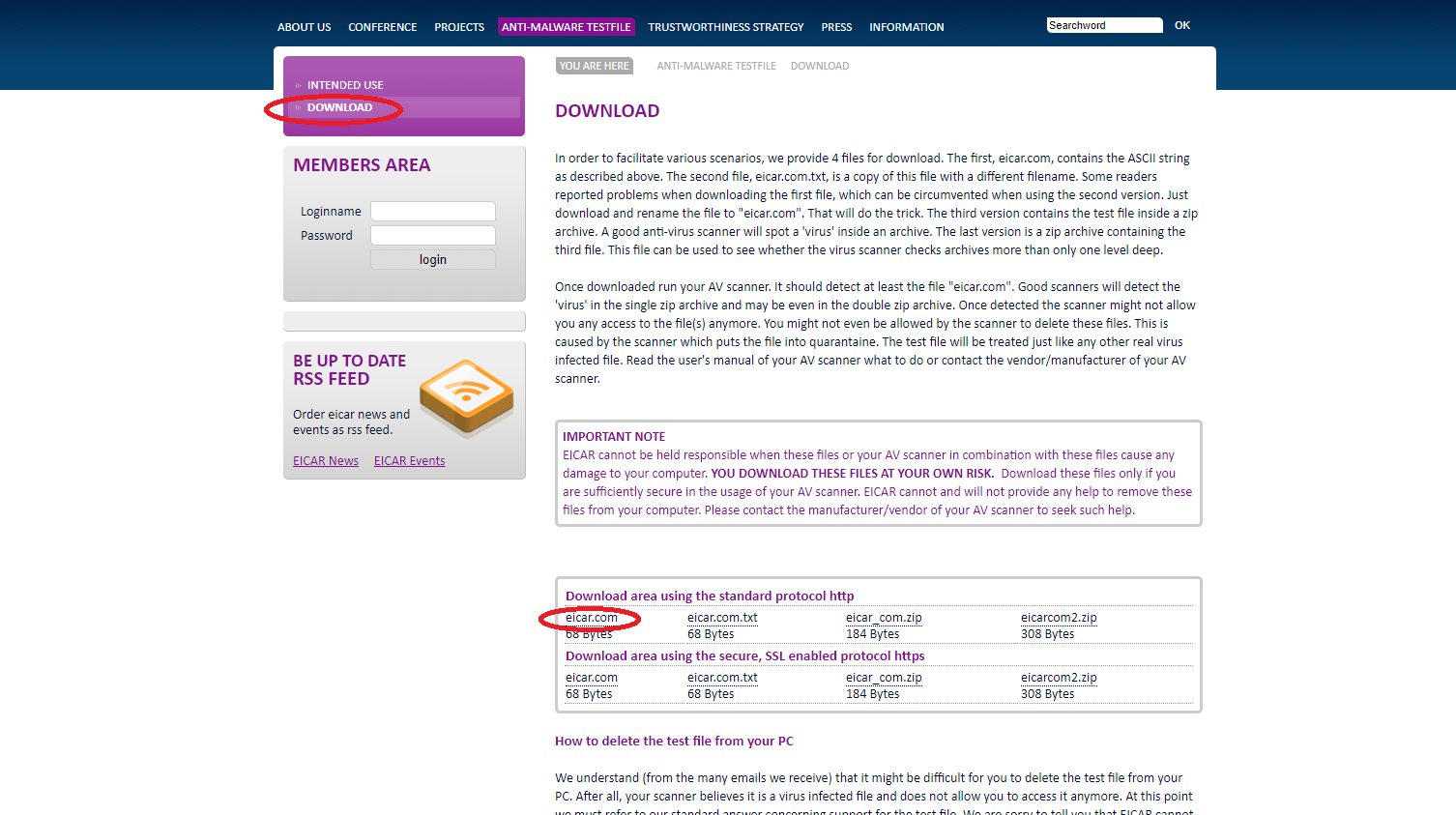 なんちゃって、IT生活。: EICARテストファイルとGTUBEを試してみました。