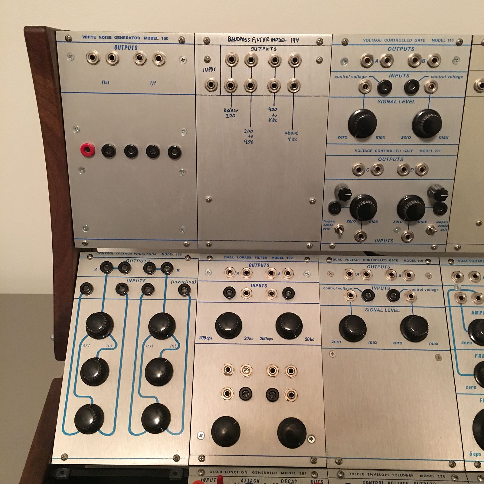 MATRIXSYNTH: Large Buchla Format Modular Synth - Signed by Morton Subotnick