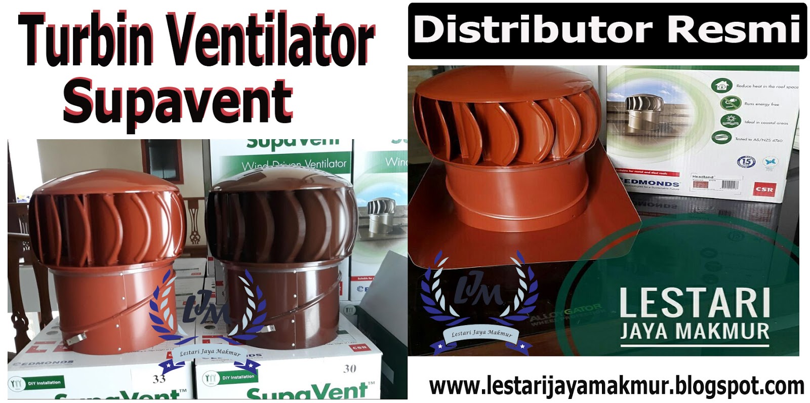 TURBIN VENTILATOR RUMAH TERMURAH 2019 ~ LESTARI JAYA MAKMUR