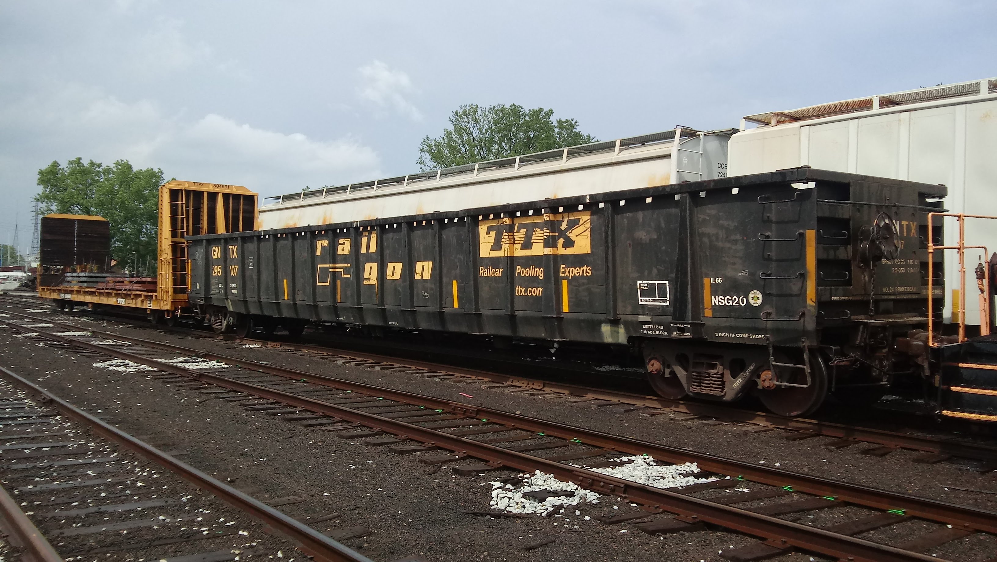 South Chicago and Indiana Harbor Railway. Caboose #4 and Other Pictures