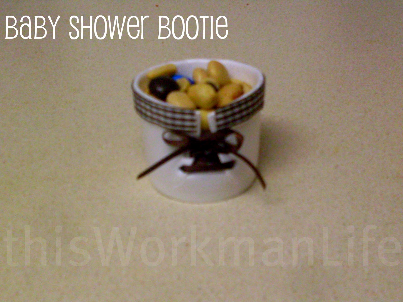 this Workman life: Baby Shower Bootie