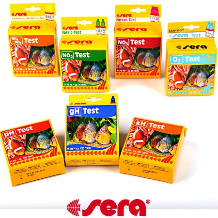 Test Sera kiểm tra chất lượng nước.