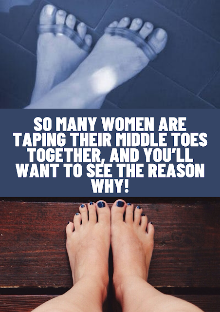 So Many Women Are Taping Their Middle Toes Together, And You’ll Want To ...