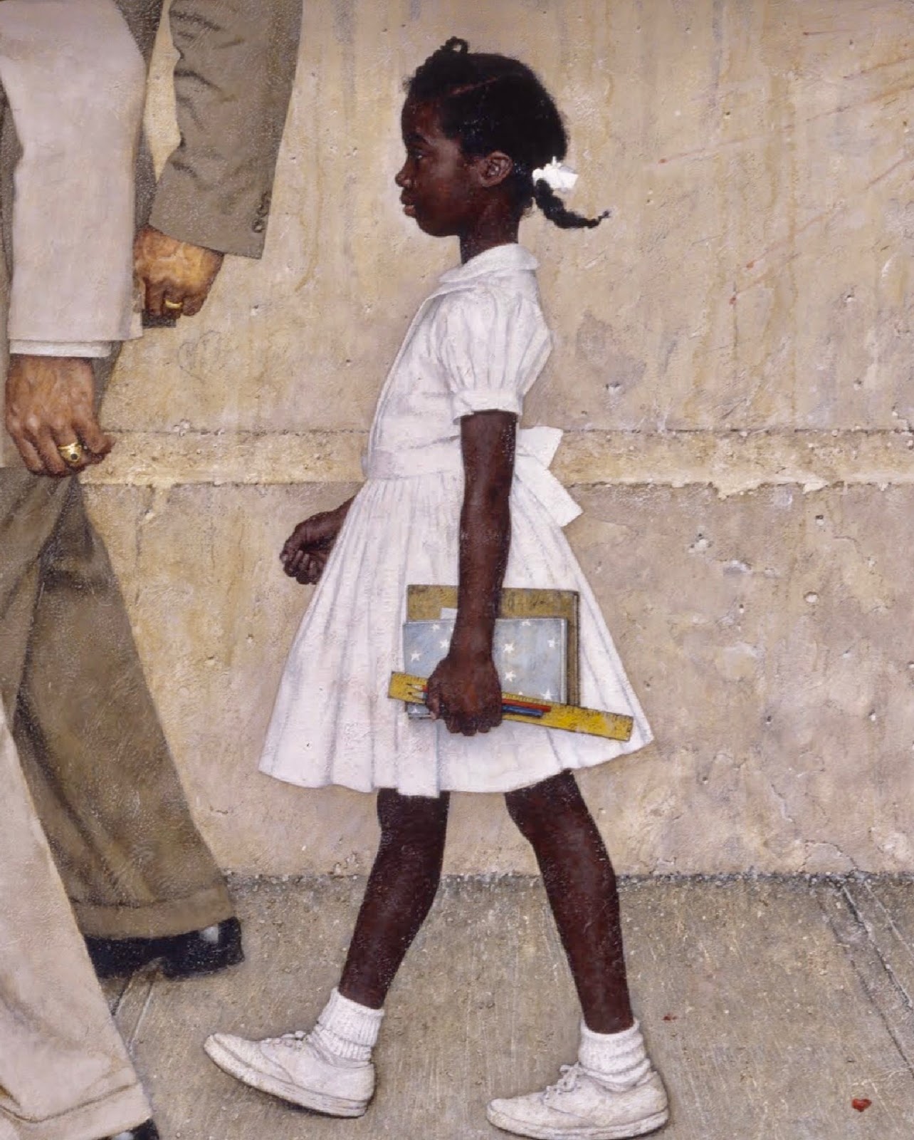 El Poder del Arte: "The Problem We All Live With" obra Norman Rockwell