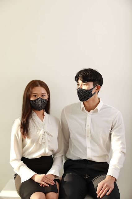 COPPER Fabric 3D Face Mask, COPPER Infused Mask in Korea