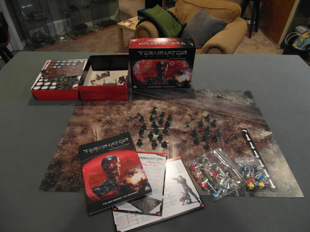 Dave's Gaming Place: Terminator Genisys Miniature Game - painted and ...