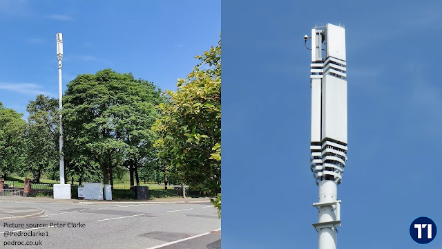 Telecoms Infrastructure Blog: Three UK's Gigabit 5G Poles Explained