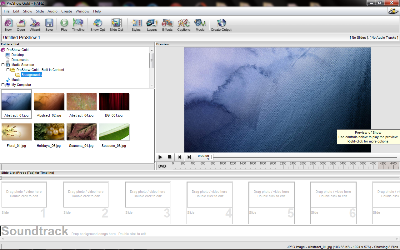 Aurora Pictures: INSTALLER PROSHOW GOLD 4
