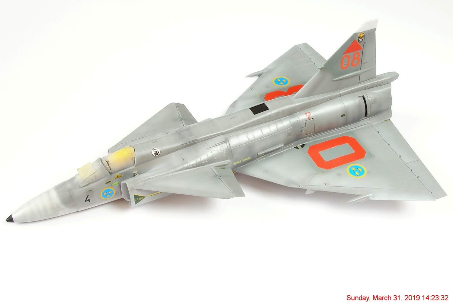 lietadielka - modelársky blog: JA 37C/D JaktViggen, Tarangus 1/72 ...