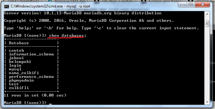 BELAJAR MYSQL: CARA MENGUPDATE DATA DI MYSQL ~ TEKNIK INFORMATIKA