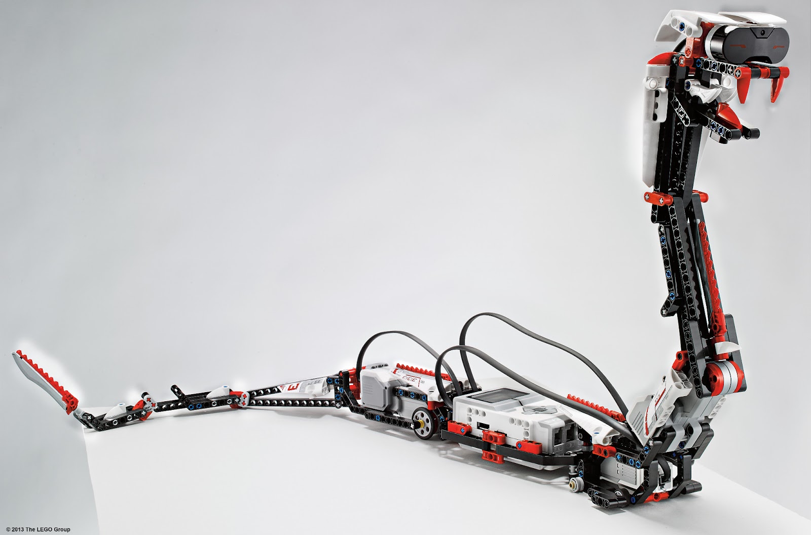 The 5 main robots from EV3 Home Edition