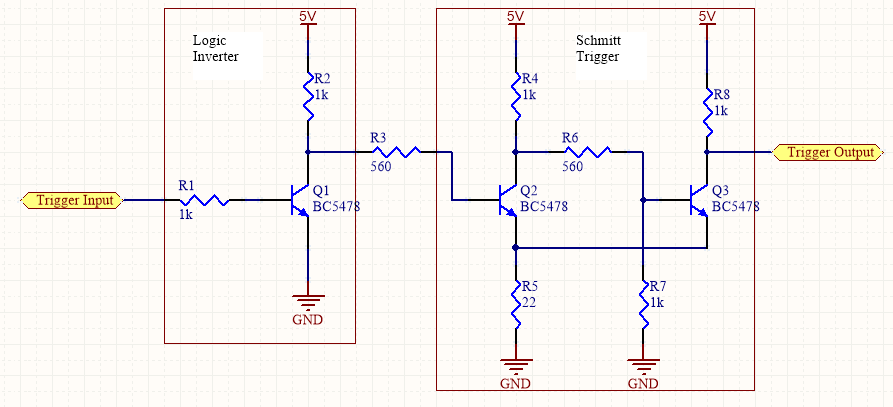The Art of Electronics: Logic Inverter with Schmitt Trigger