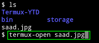 How to Open any File In Termux