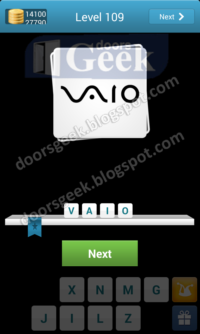 Logo Quiz Level 109 by Mangoo Games ~ Doors Geek