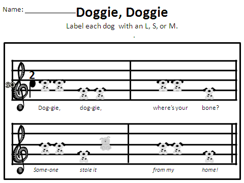 The Sweetest Melody: Mi So La "Doggie" Songs
