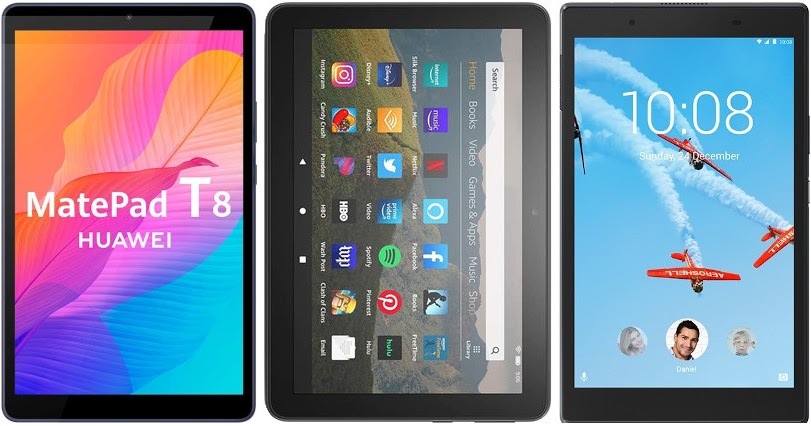 Comparativa mejores tablets 8,0" menos de 100 euros: Huawei MatePad T8 ...