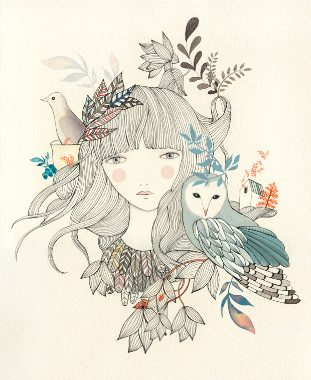 Recogedor: Lady Desidia - Ilustraciones