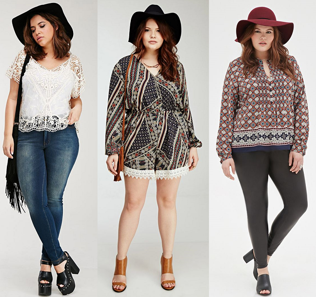 Shapely Chic Sheri Plus Size Fashion And Style Blog For Curvy Women Trend To Try Boho Chic