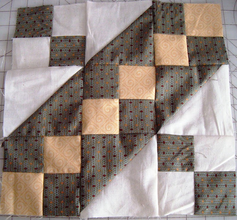 Quilting Corner -------------- בס"ד: Jacobs Ladder Quilt Block