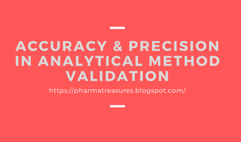 Pharma Treasures: Accuracy Vs Precision in Analytical Method Validation
