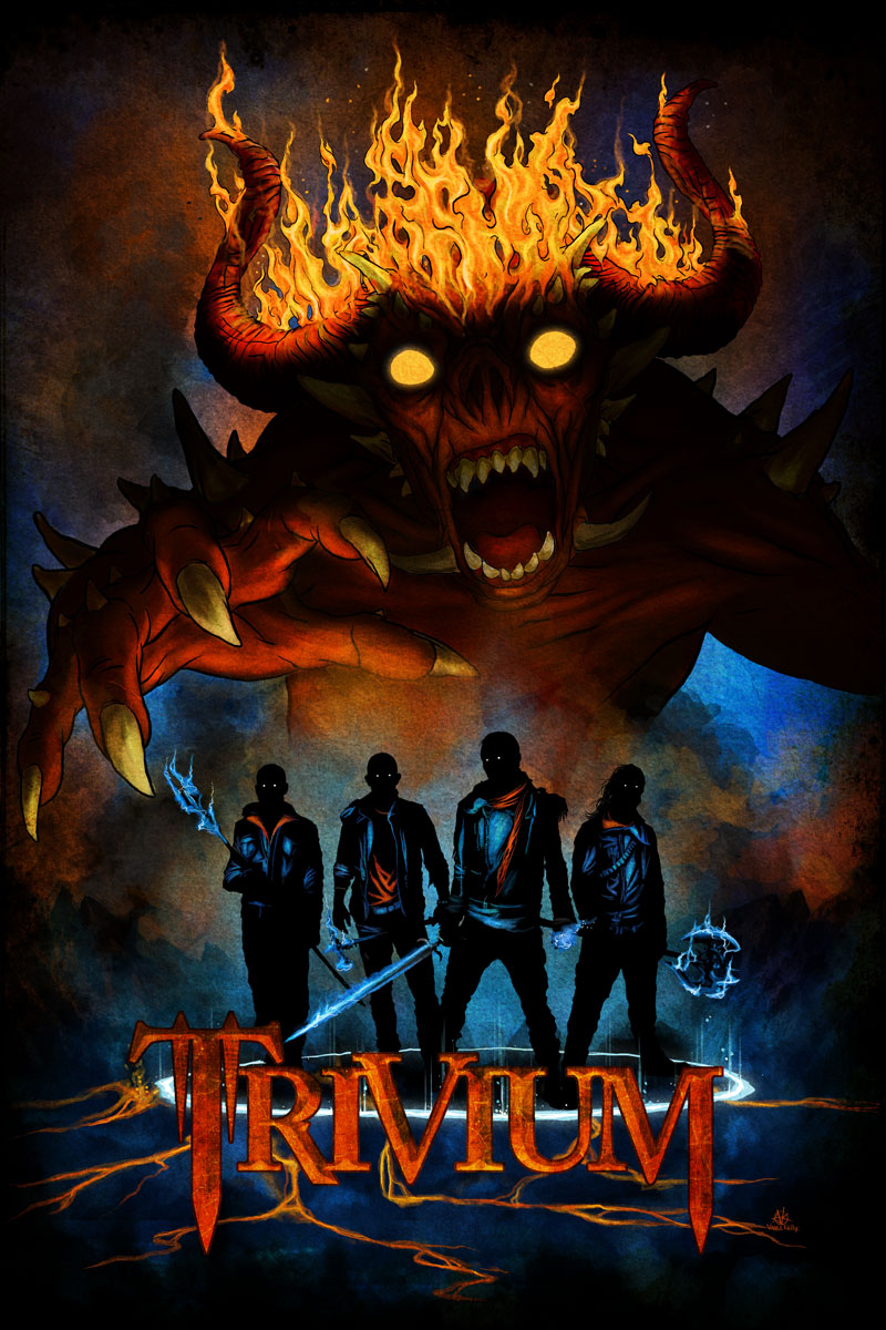Vance Kelly Art: New Artwork for Trivium