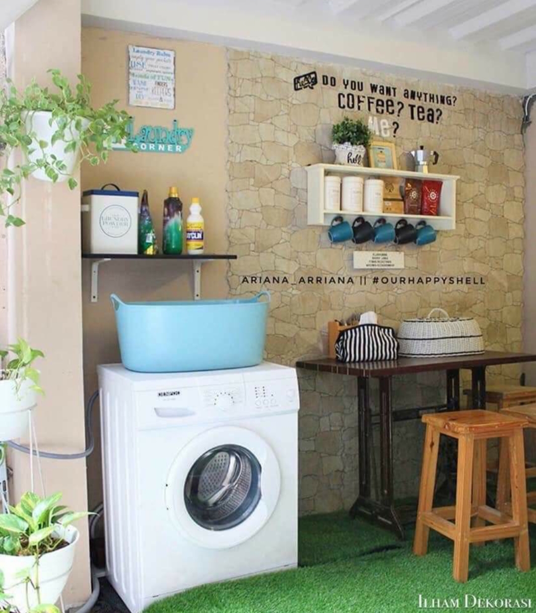 DEKORASI ILHAM RUANG LAUNDRY