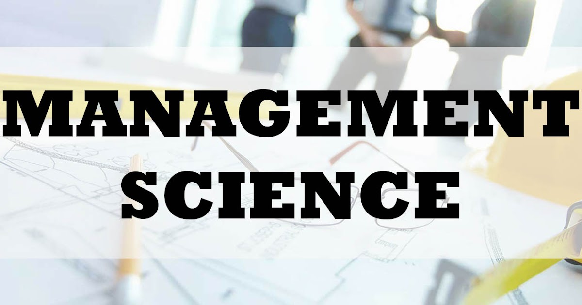 Reflection on Management Science - BQS March Intake 2015 | Pang Khai Shuen
